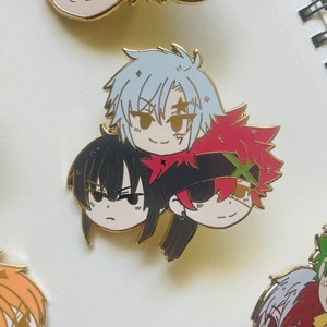 Anime Trio Pins - Etsy