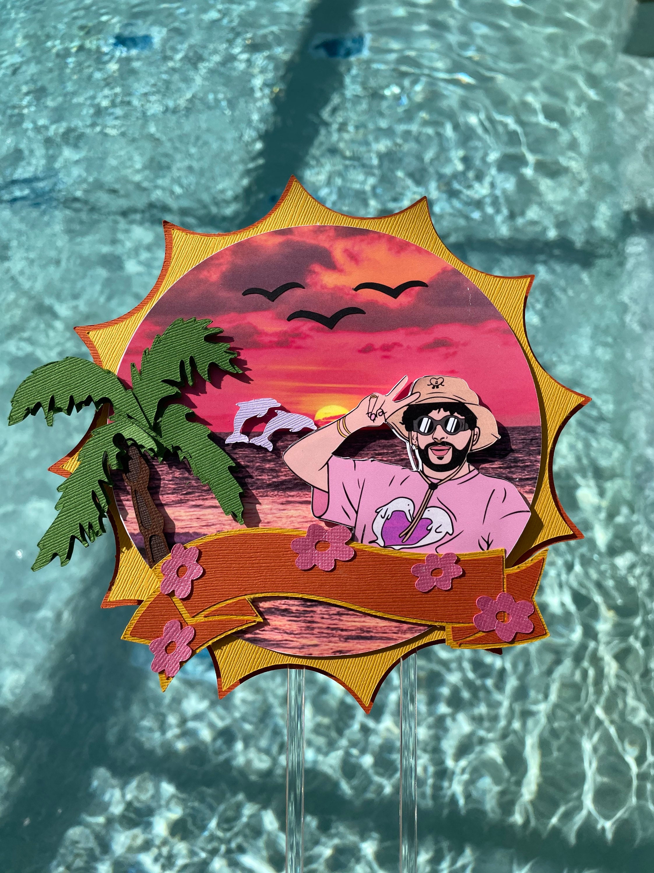 Un Verano Sin Ti Cake Topper Un Verano Sin Ti Party Un Verano Sin Ti ...