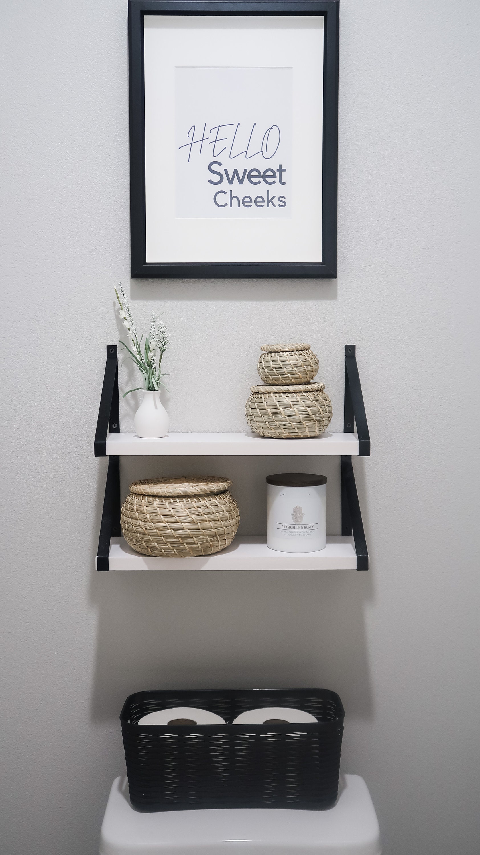 Hello Sweet Cheeks Wall Art Instant Download 8x10" | Bathroom Humor ...