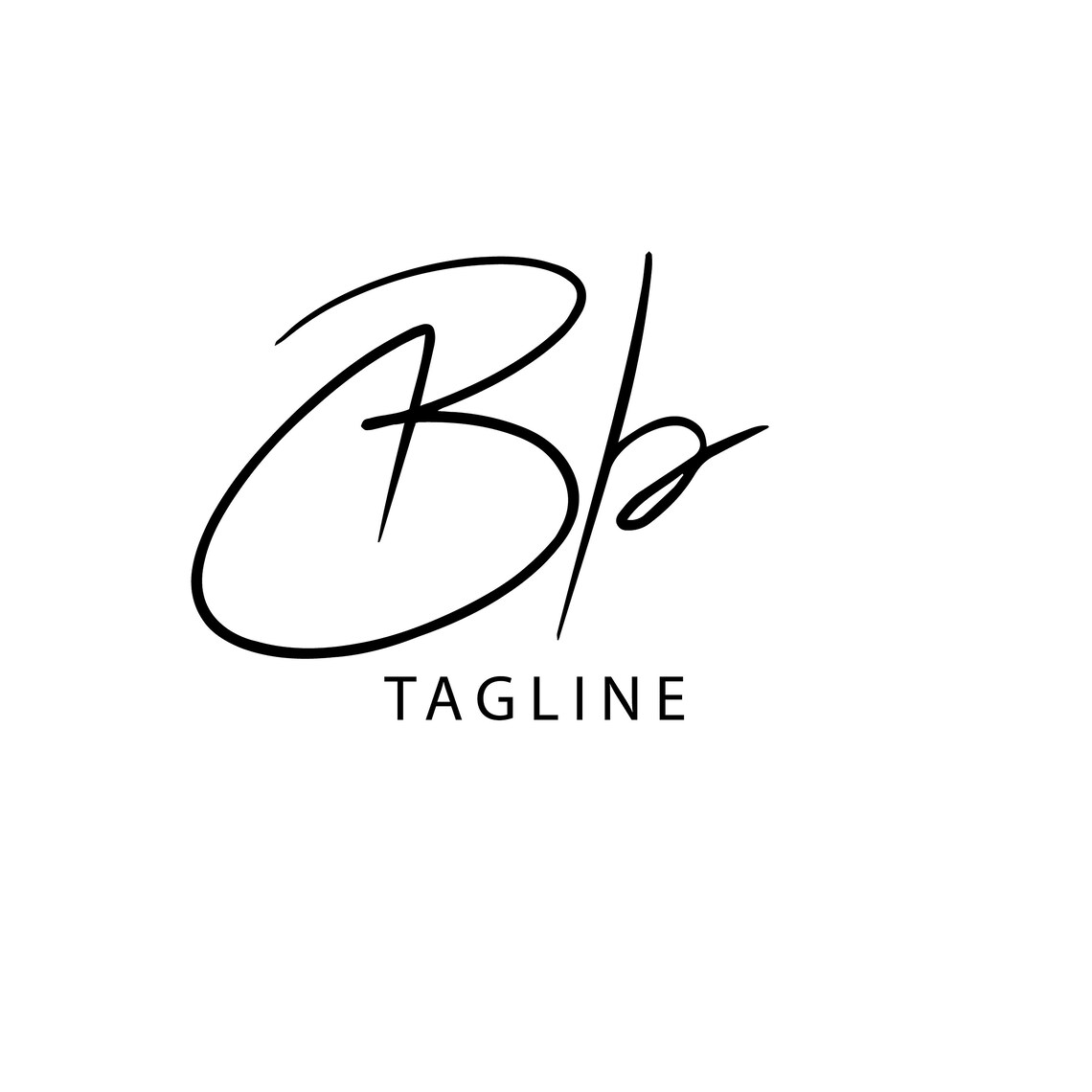 Premade Handwritten Logo, Photographer Logo, Text Logo, Photography ...