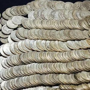 Silver Sale Lot ~ Mixed 90% Us Old Pre 1964 Coins ~ Bag Survival ...