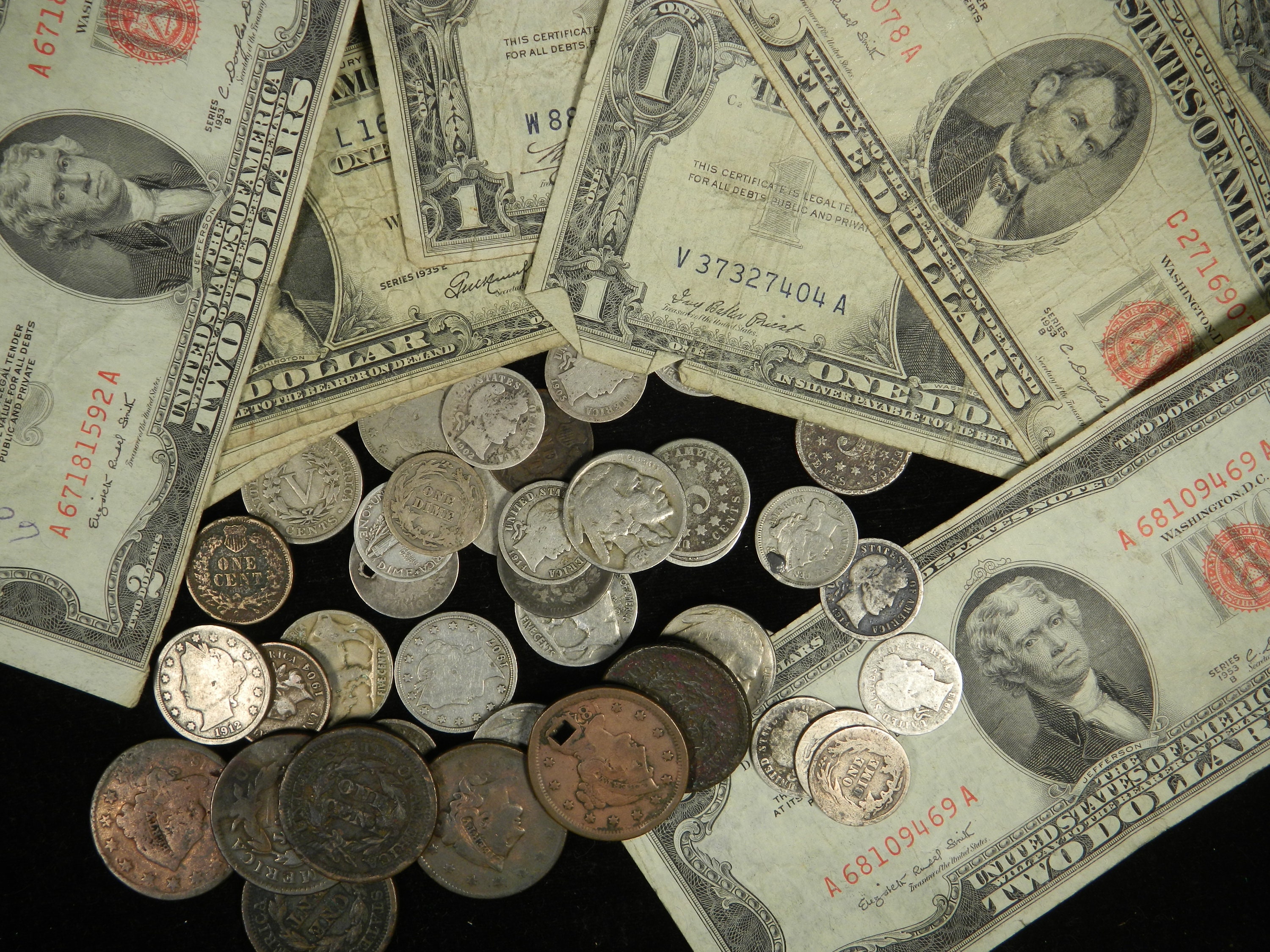Coin Collection Estate Sale ~ Auction Lot Vintage Silver Bullion ...