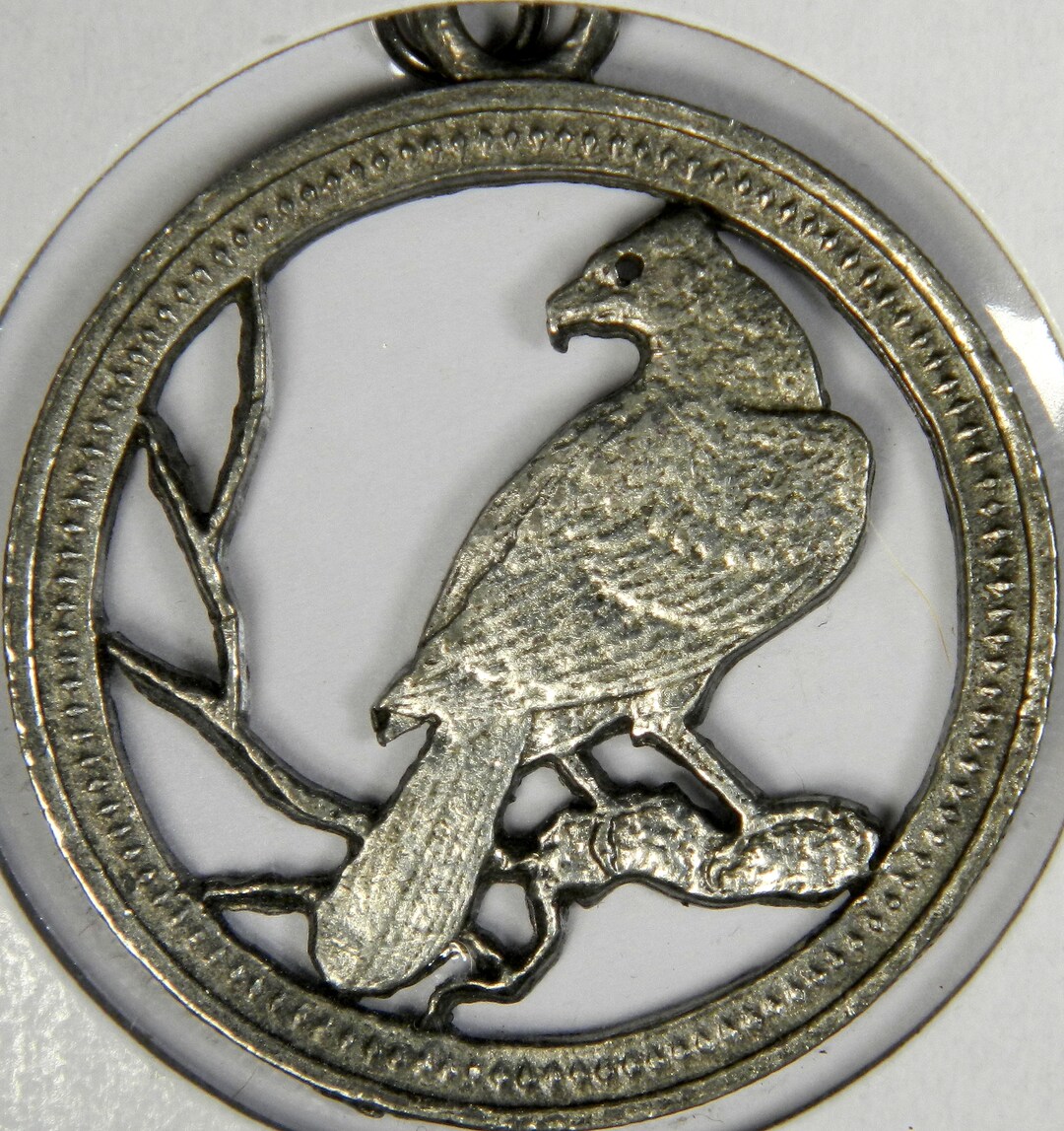 Silver Eagle Coin Cutout Pendant ~ BEAUTIFUL DESIGN & CRAFTMANSHIP ...