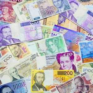 10 Random World Foreign Banknote Currency, Uncirculated, Crisp ...