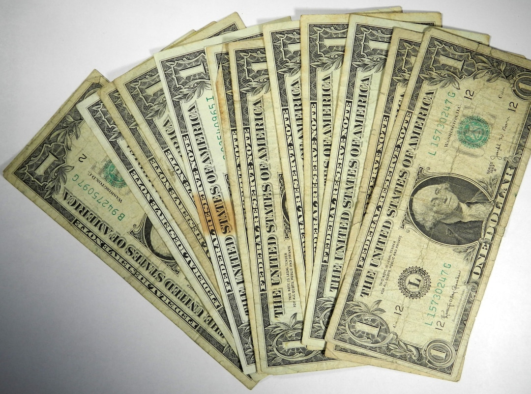 1963-bone Dollar Bill Federal Reserve Note 'barr' Note Circulated ...