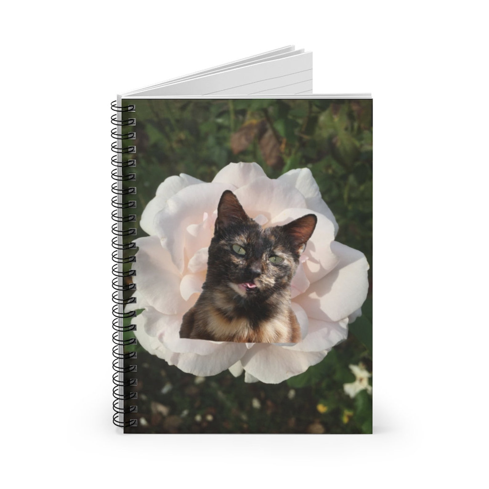 Cat Journal Personalized Custom Pet Portrait Notebook | Etsy