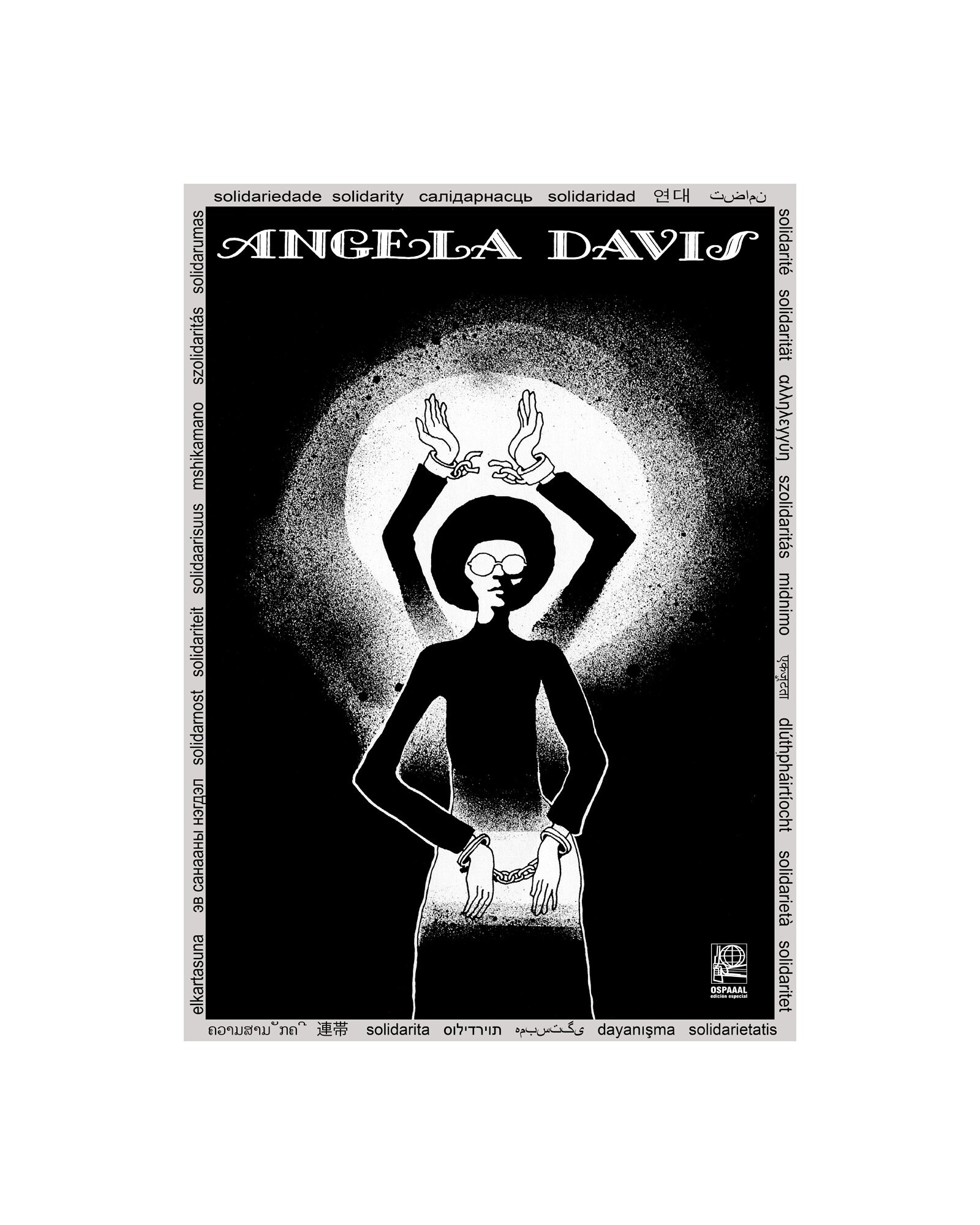 Decoration Poster.free Angela Davis.civil Rights History.room Home ...