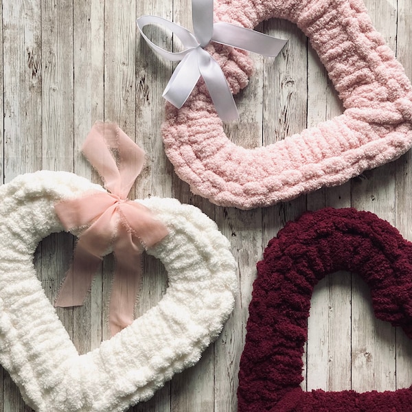 Knitted Wreath - Etsy