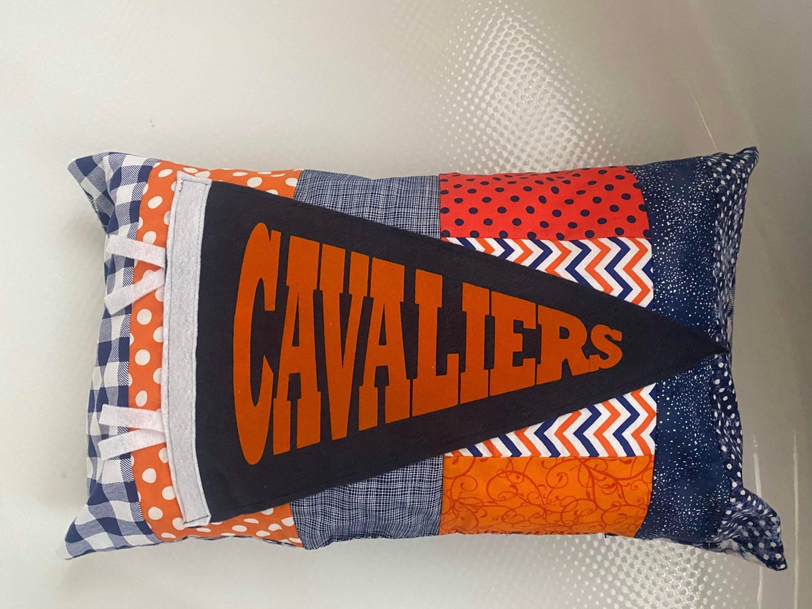 Pennant Pillow | College Pillow | Graduation Gift | Dorm Room | Team ...