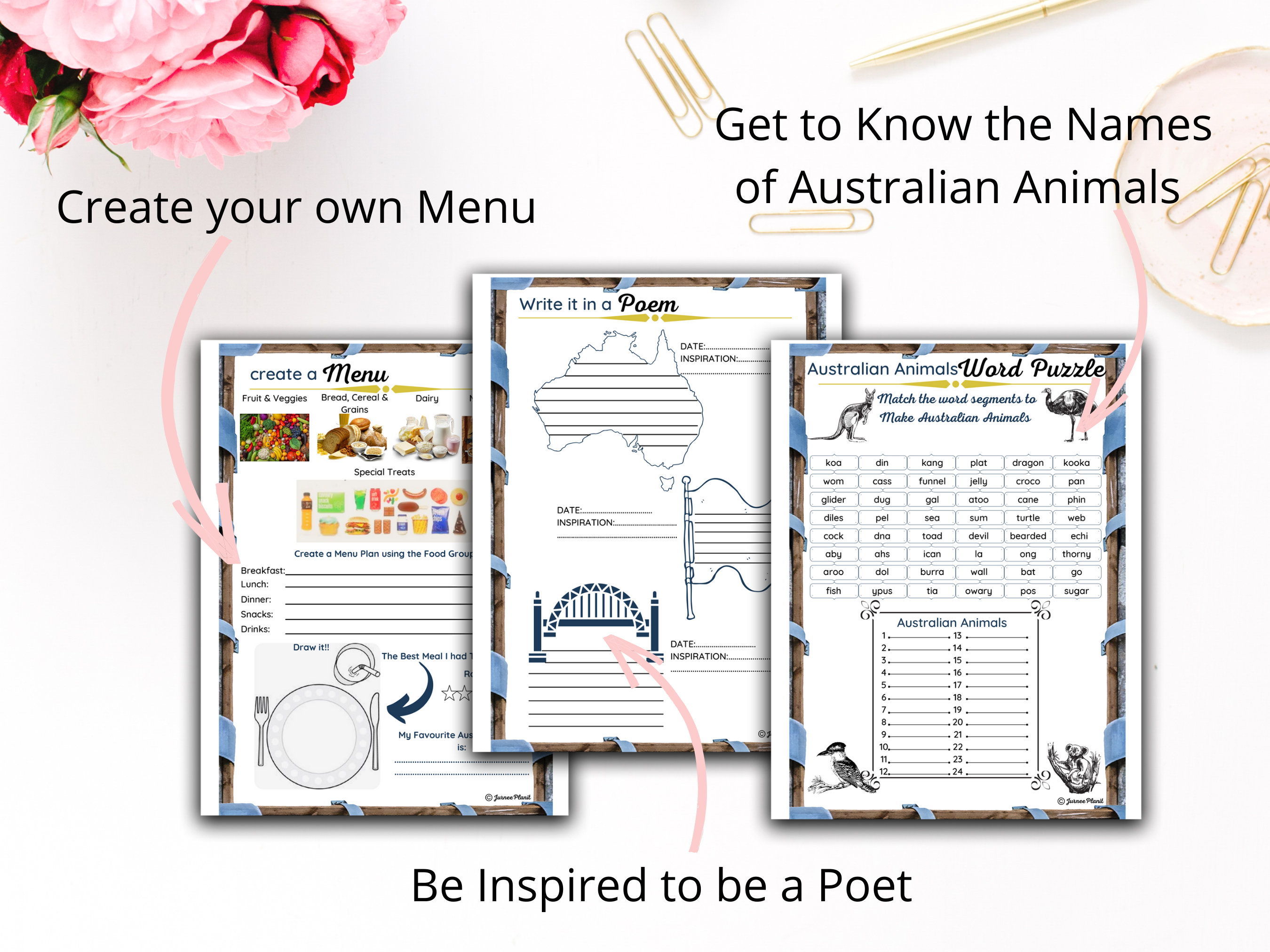 Australian Road Trip KIDS ACTIVITY PACK / Holiday Fun / Games / Bingo ...