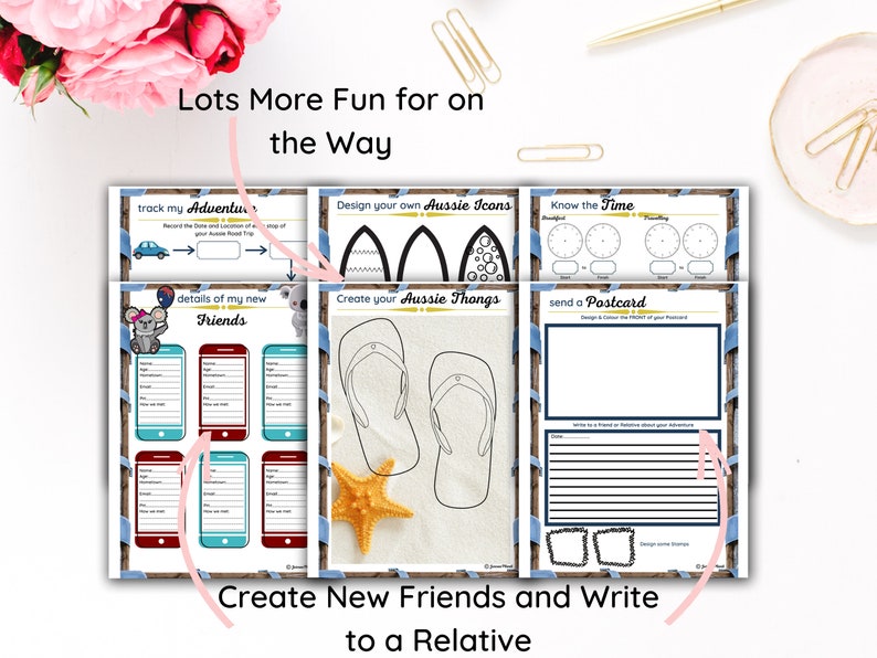 Australian Road Trip KIDS BUNDLE / Holiday / Games / Activities ...