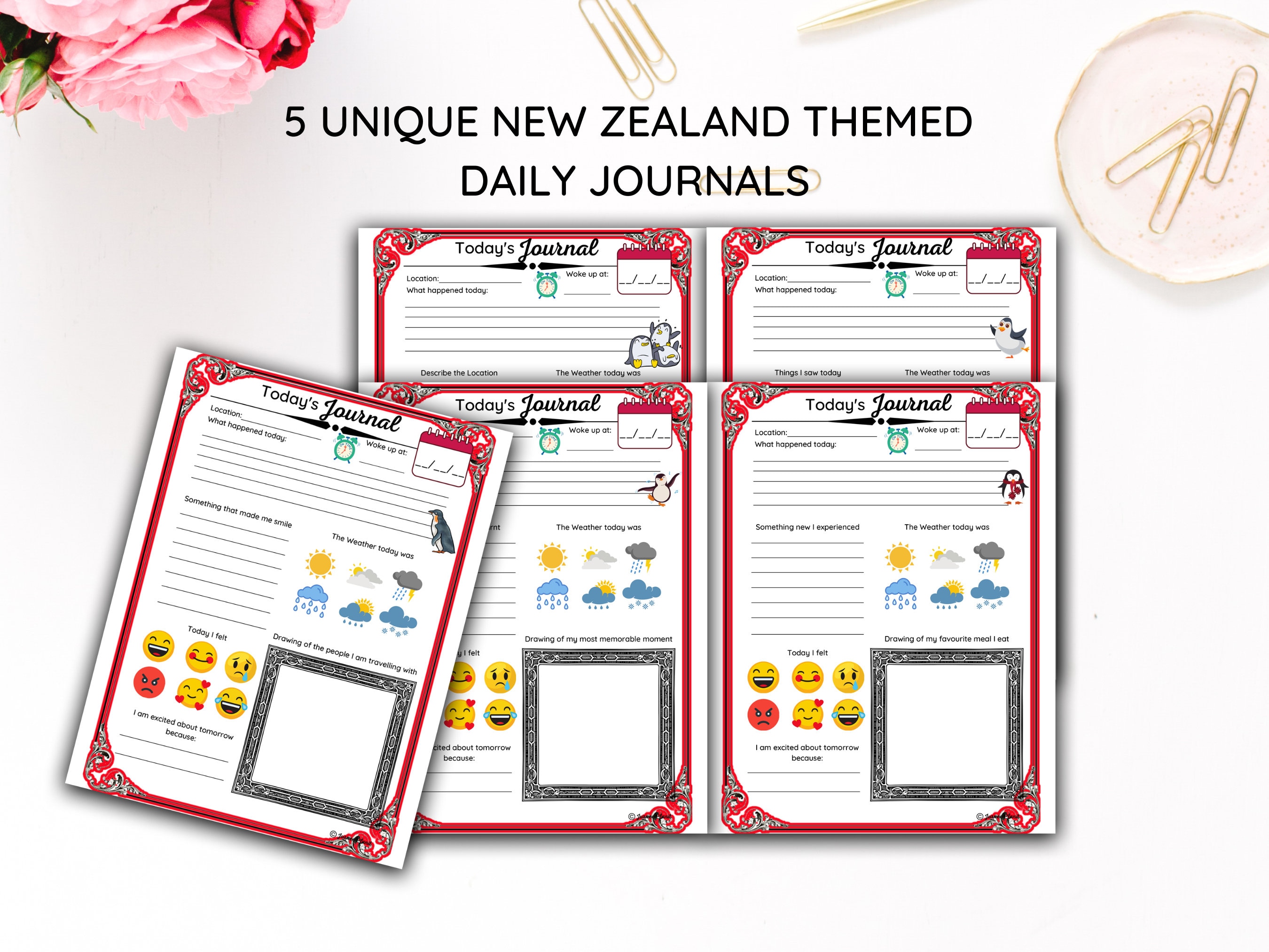 New Zealand Road Trip KIDS BUNDLE / Games / Activities / Bucket Lists ...