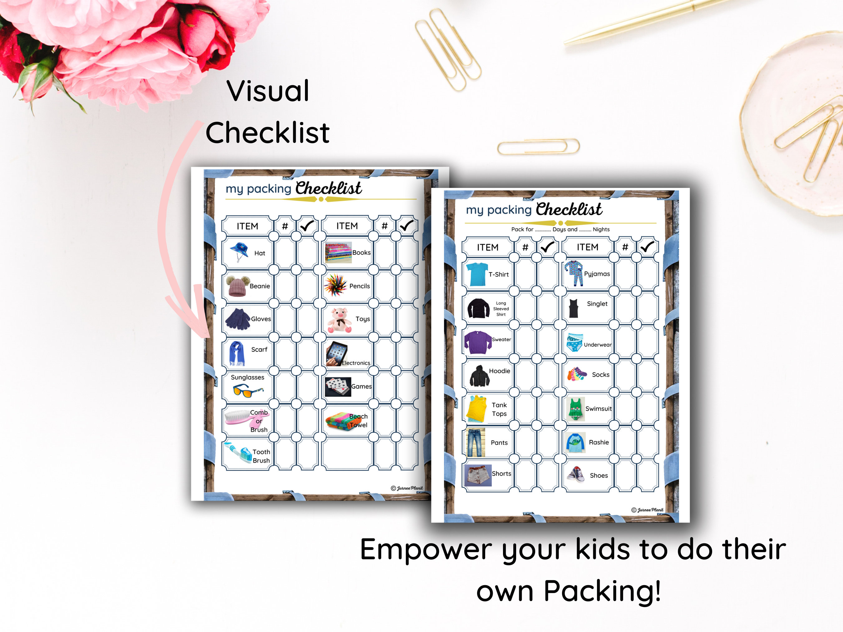 KIDS Travel PACKING LIST / Holiday / Vacation / Road Trip Packing ...