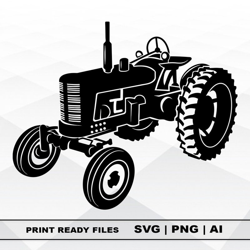 Tractor Svg - Etsy