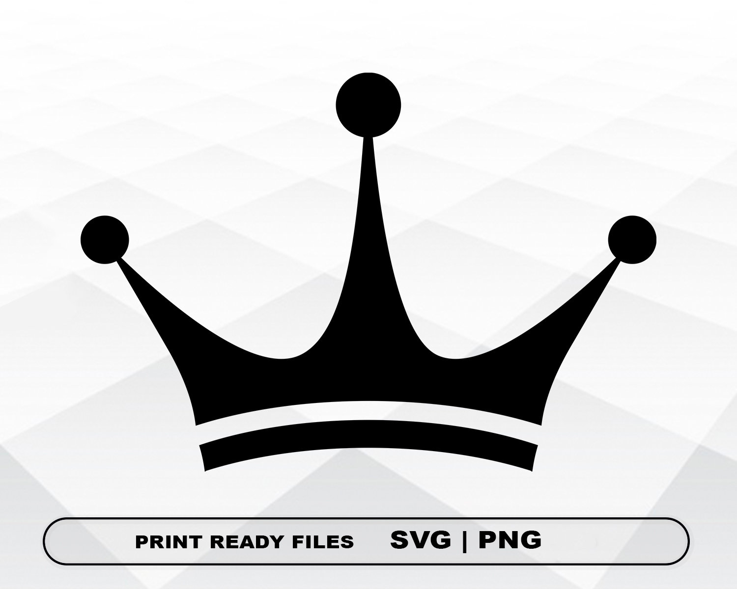 Krone SVG und PNG Dateien Clipart, Krone Druck SVG, Digitaler Download ...