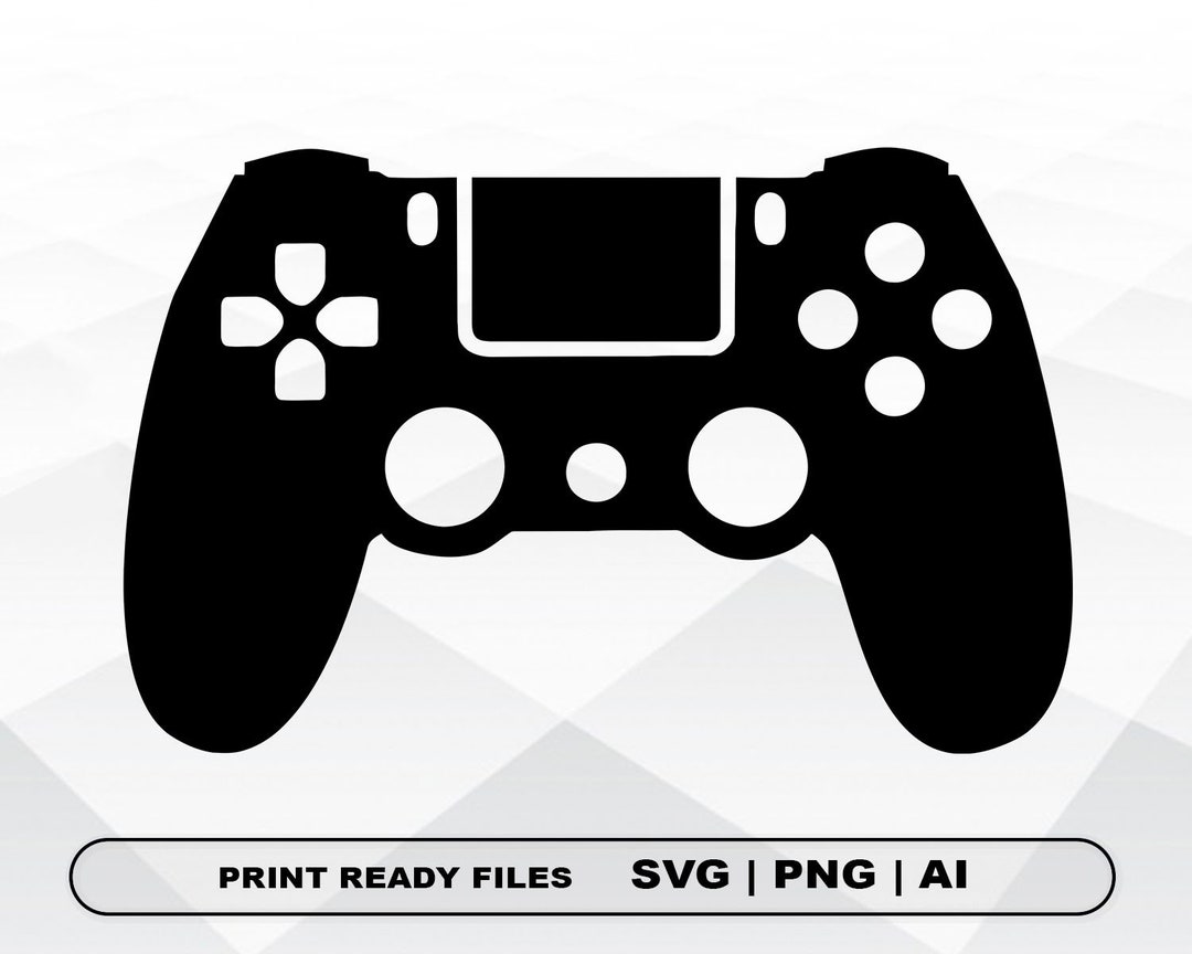 Game Controller SVG, Files Clipart, Print Ai and Svg Digital Download ...