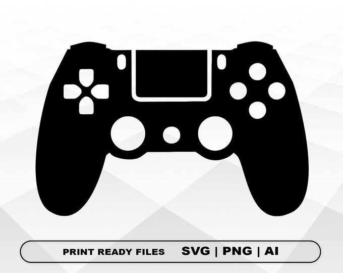 Game Controller Svg, Controller Silhouette,controller Cricut, Remote ...