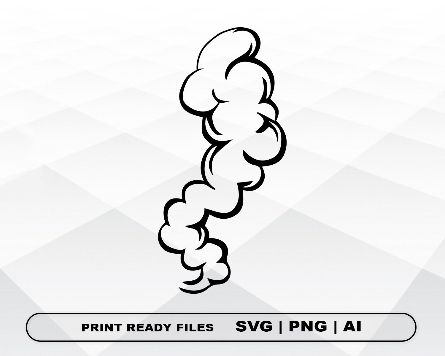 Smoke Svg, Steam SVG, Cooking Svg, Files Clipart, Print Ai and Svg, Png ...