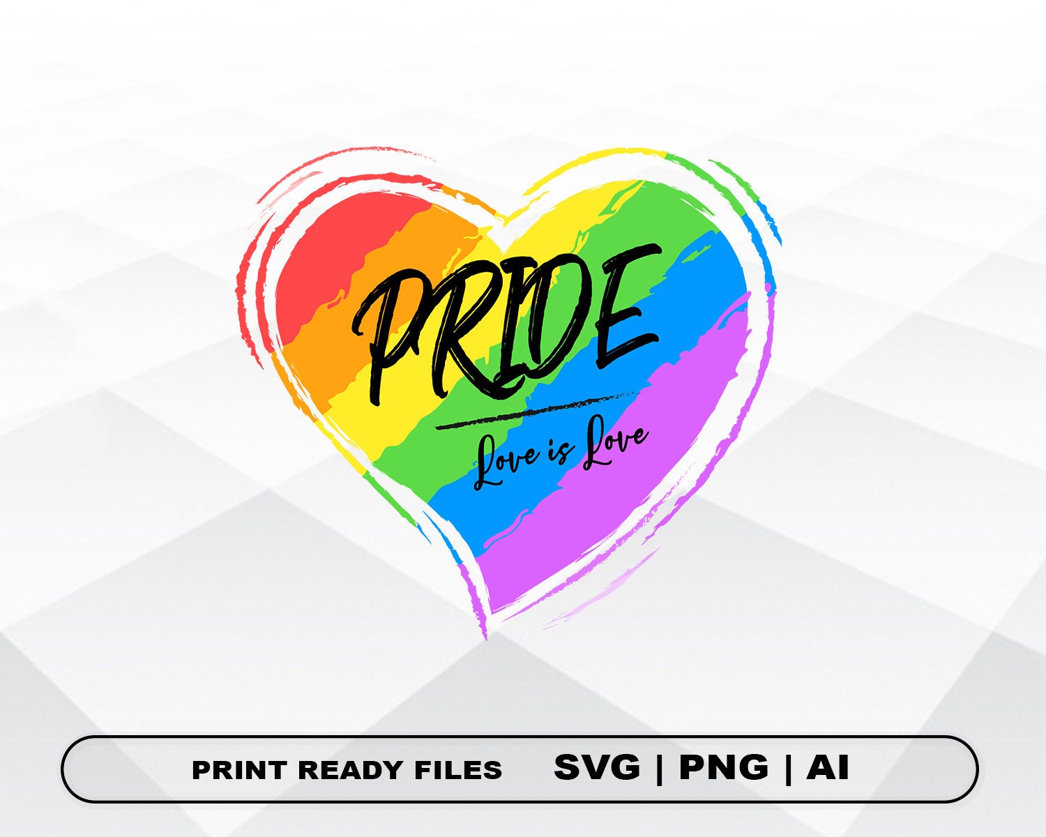 Pack of LGBTQ SVG 10 Files Svg File Png Files Clipart - Etsy