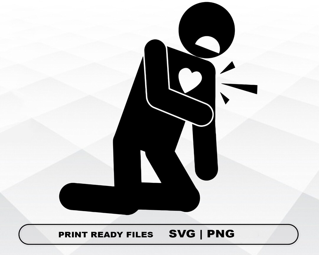 Corazón roto SVG y PNG Archivos Clipart, Heart Print SVG, Descarga ...