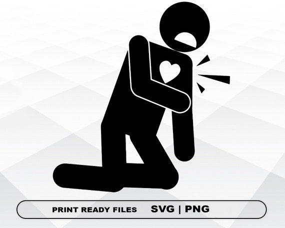 Broken Heart SVG and PNG Files Clipart Heart Print SVG - Etsy