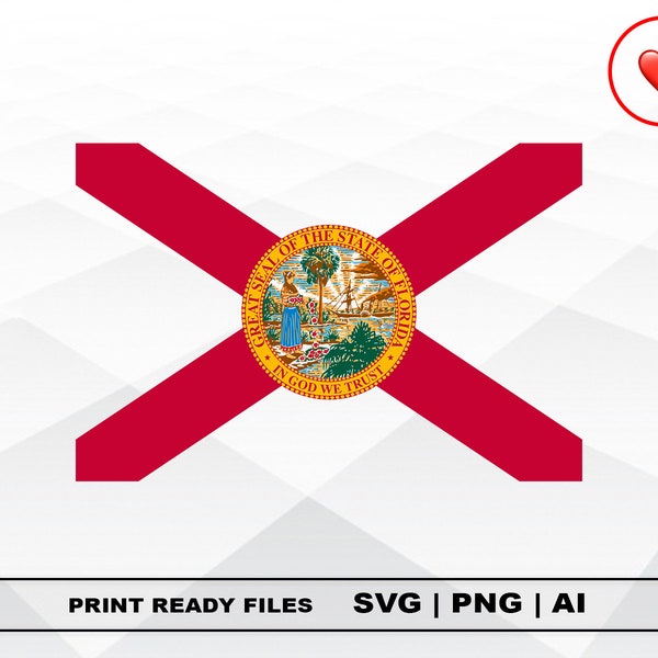 Florida Outline Svg - Etsy