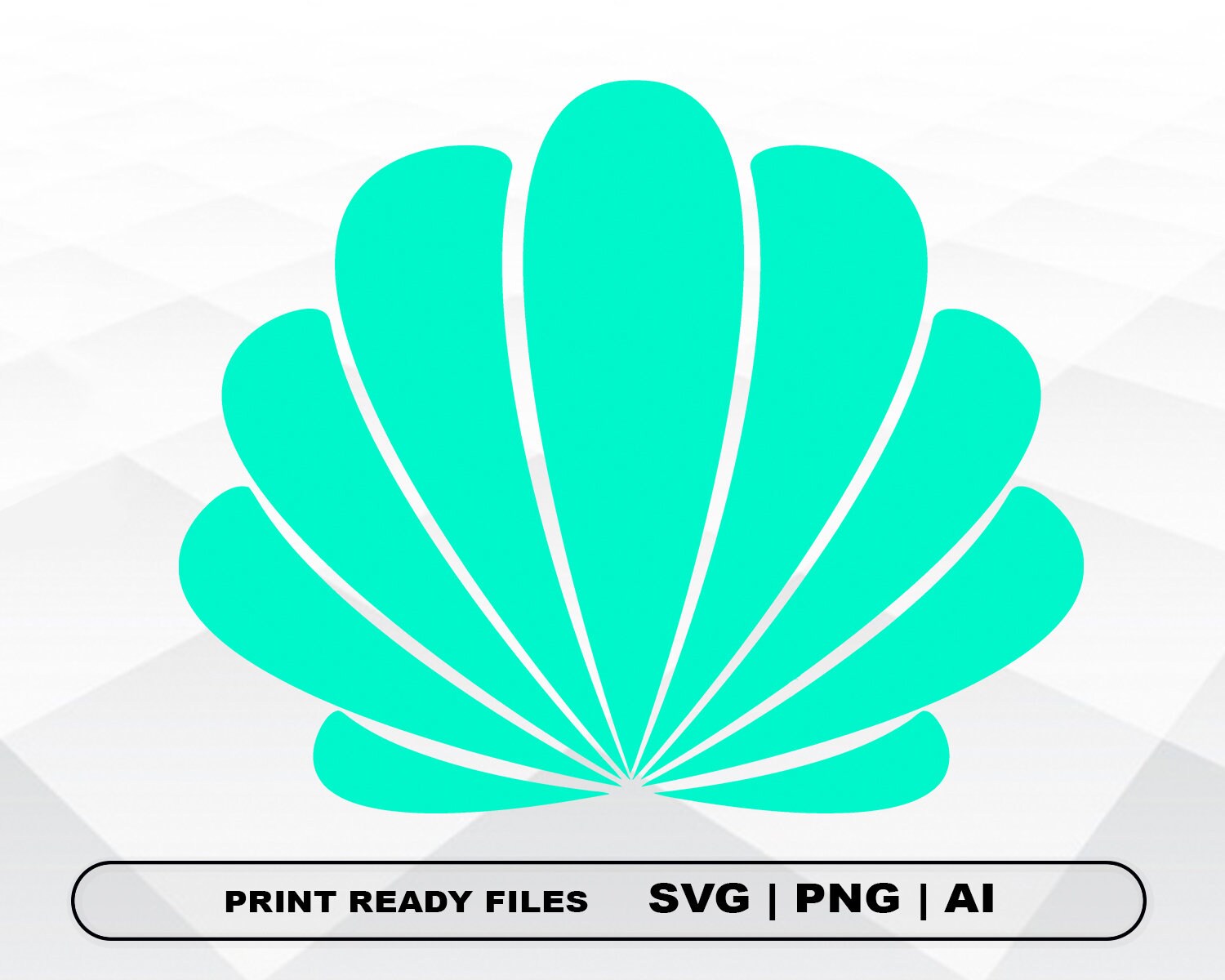 Shell SVG, Mermaid Shell Svg, Mermaid Clip Art, Mermaid SVG, Mermaid ...