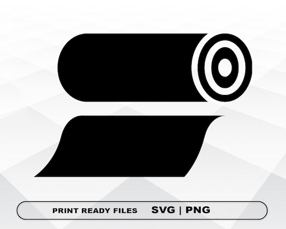 Roll SVG and PNG Files Clipart Roll Print SVG Digital - Etsy