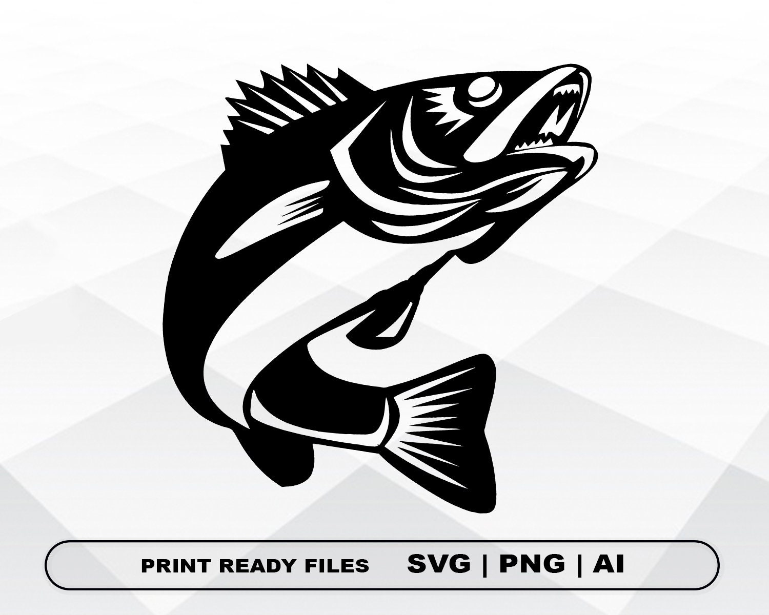 Walleye Fish Clip Art