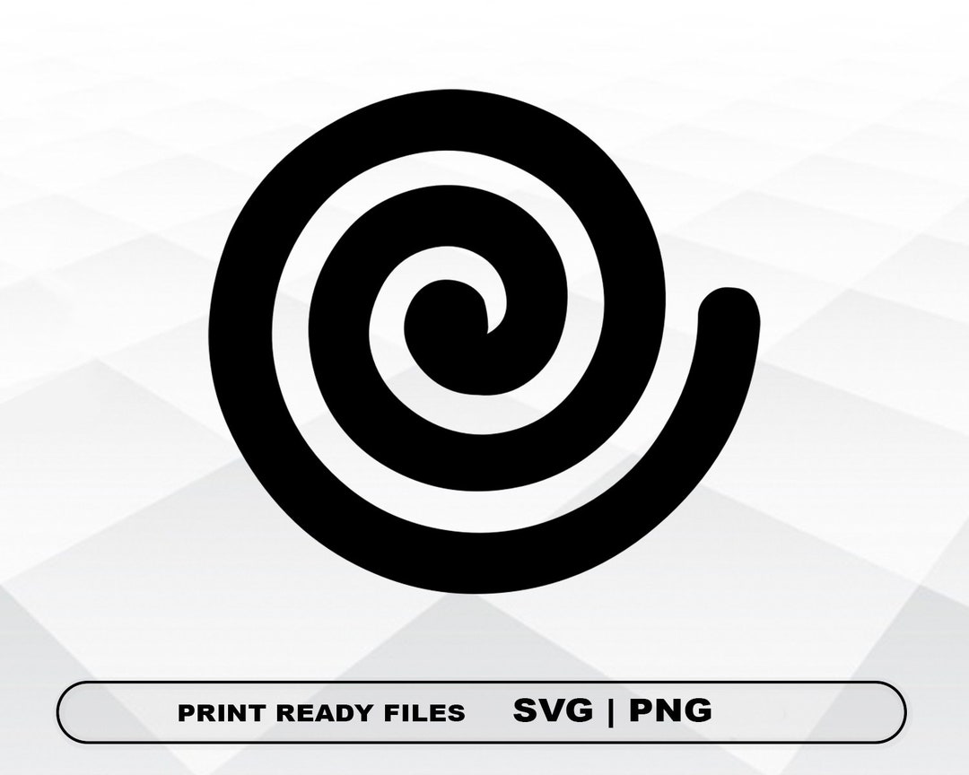 Spiral Sign SVG and PNG Files Clipart, Spiral Sign Print SVG, Digital ...