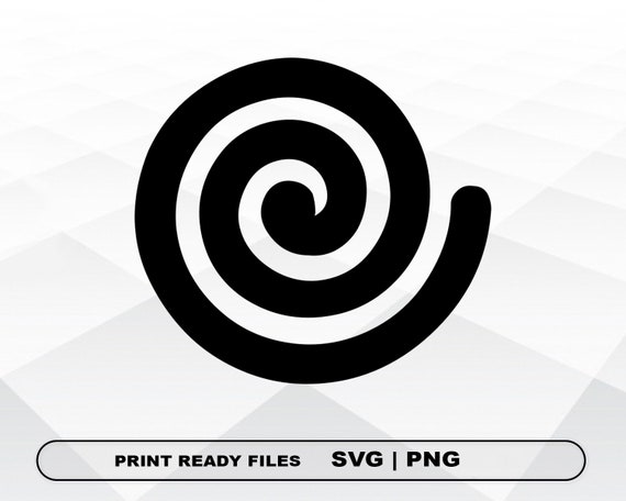 Spiral Sign SVG and PNG Files Clipart Spiral Sign Print SVG - Etsy