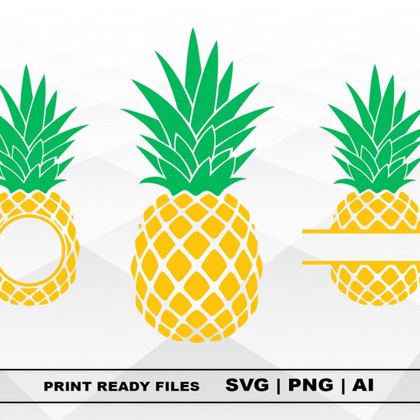 Pineapple Svg - Etsy