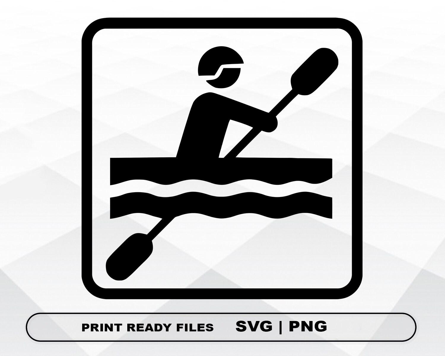Boating Rowing SVG and PNG Files Clipart Boating Rowing Print - Etsy