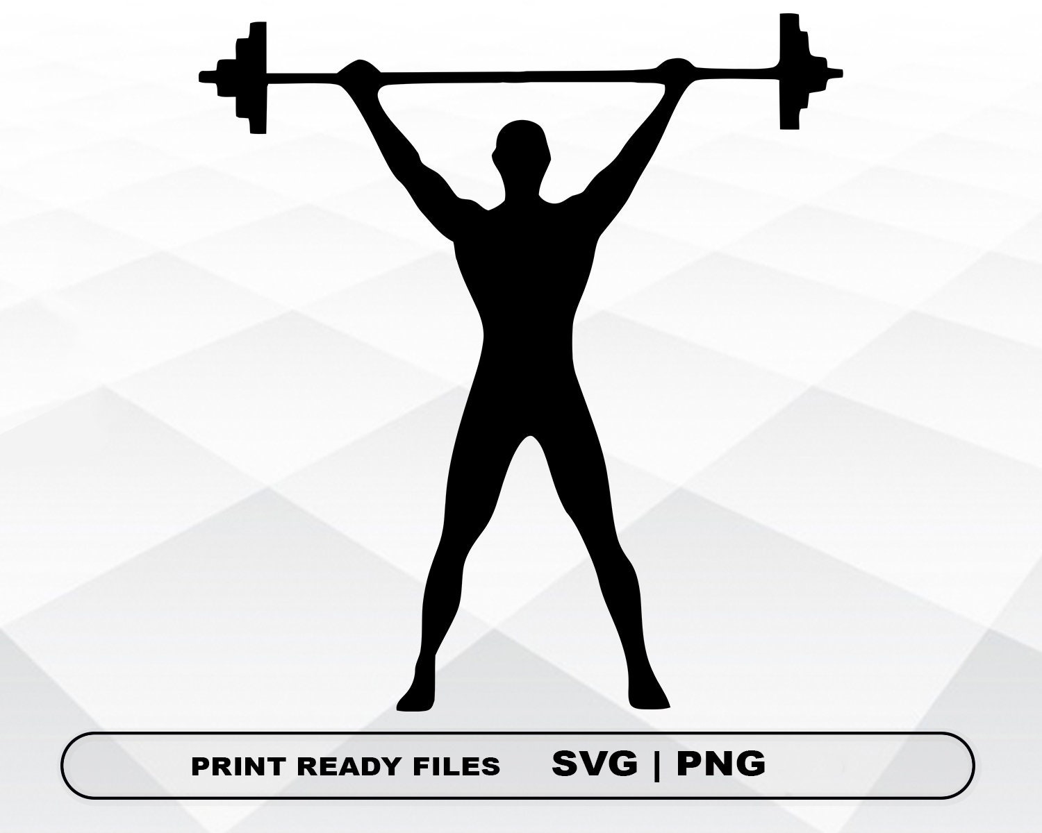 Powerlifting Silhouette