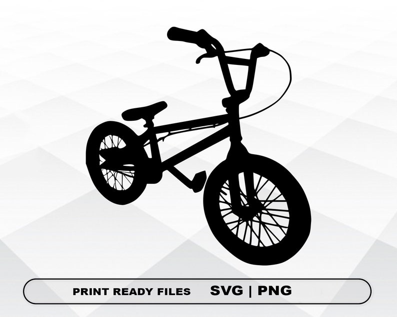 Bike SVG and PNG Files Clipart Bike Print SVG Digital - Etsy