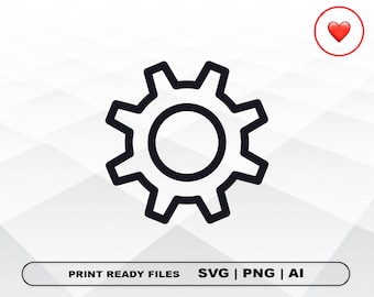 Gear Svg - Etsy