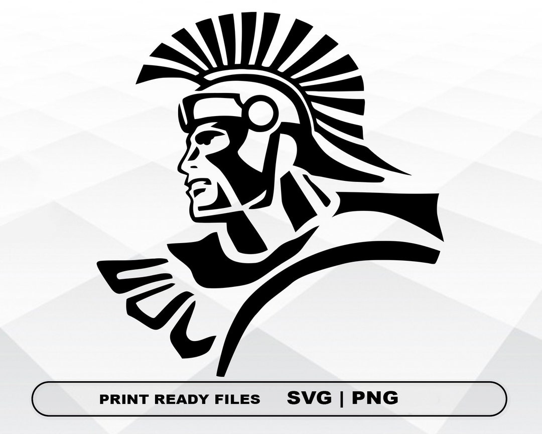 Warrior SVG and PNG Files Clipart, Warrior Print SVG, Digital Download ...