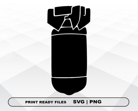 Bomb SVG and PNG Files Clipart Bomb Print SVG Digital - Etsy Australia
