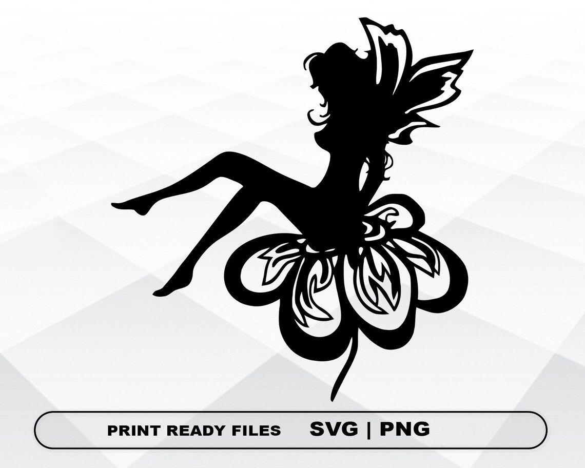 Magic Fairy SVG and PNG Files Clipart, Magic Fairy Print SVG, Digital ...