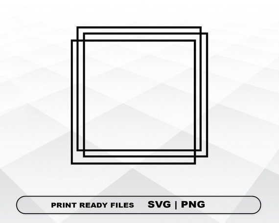 Square SVG Geometry Svg Cute Square Svg Geometry Square - Etsy