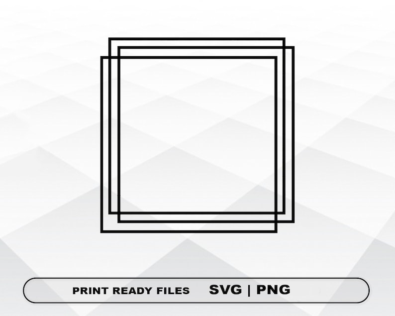 Square SVG Geometry Svg Cute Square Svg Geometry Square - Etsy