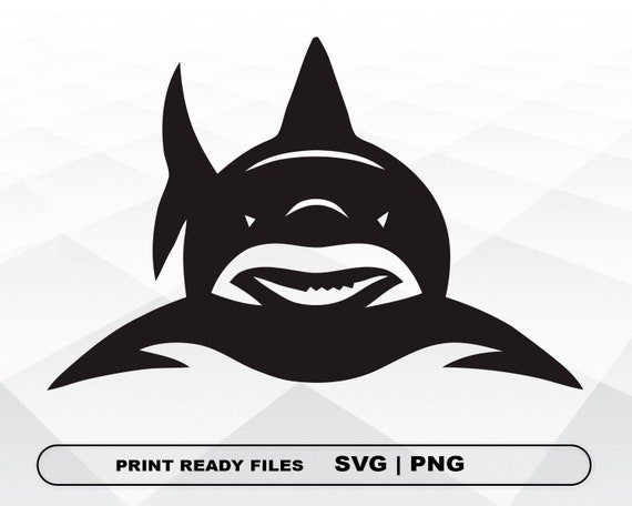 Shark SVG and PNG Files Clipart Shark Print SVG Digital - Etsy