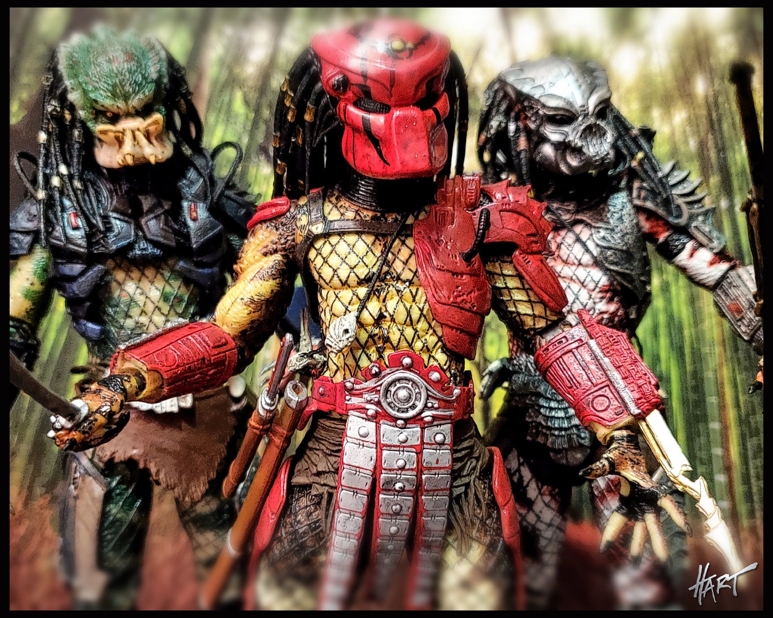 Predators in a Group of 3 Ready for Battle! - Etsy