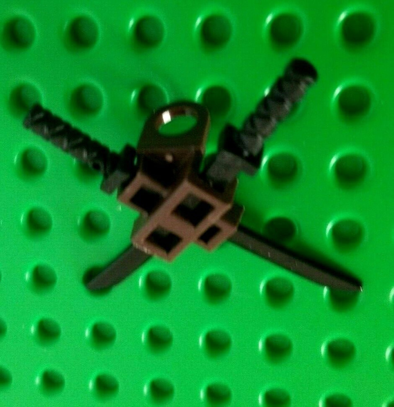 New Lego Lot 1 Minfigure Black Katana Sword in Brown Scabbard | Etsy