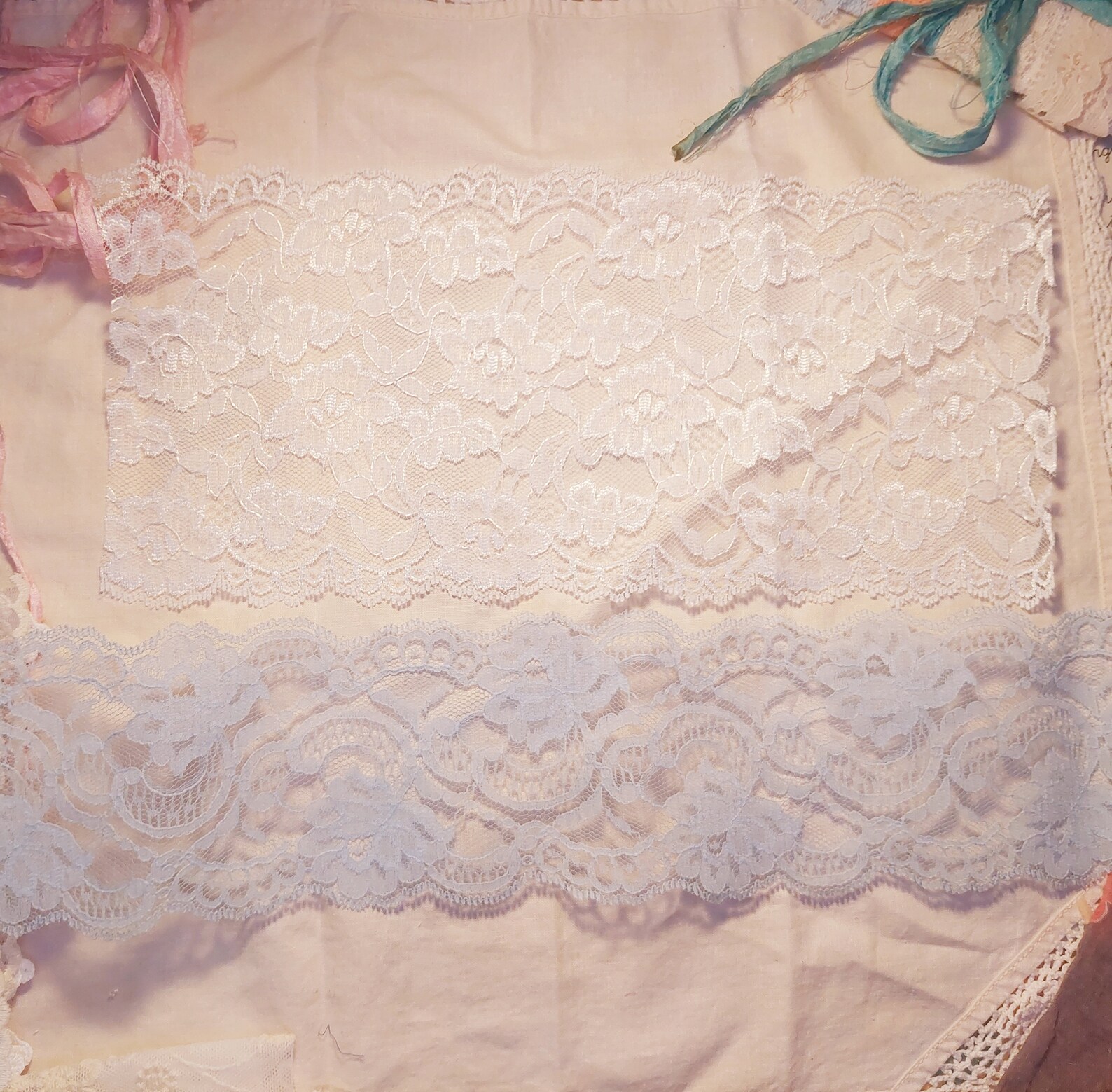 Vintage Lace Pack, Junk Journal Embellishments, Scrapbooking Supplies ...