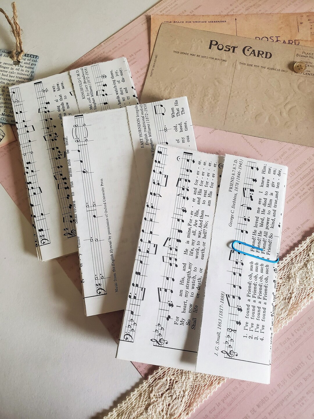 Antique Envelopes, Music Envelopes, Scrap Envelopes, Handmade Envelopes ...