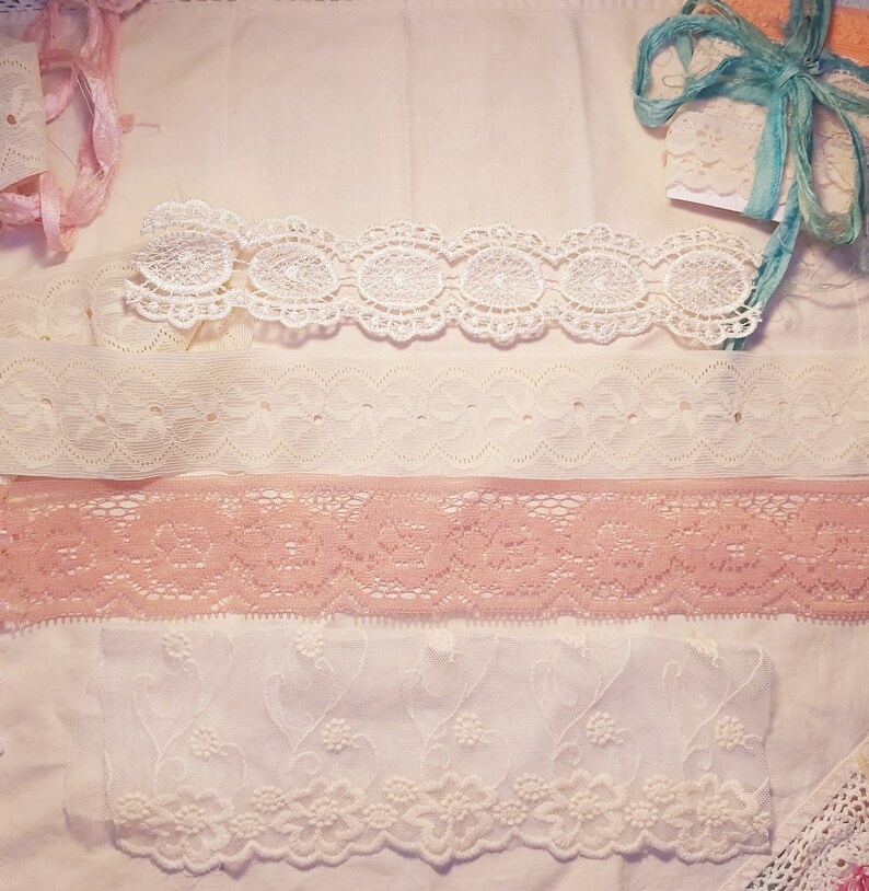 Lace Pack, Junk Journal Lace, Scrap Lace, Ephemera Lace - Etsy