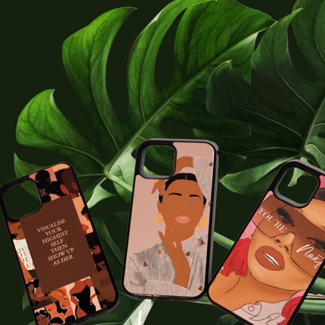 Melanin Aesthetic African American Phone Case Cover iPhone Phone Cases ...