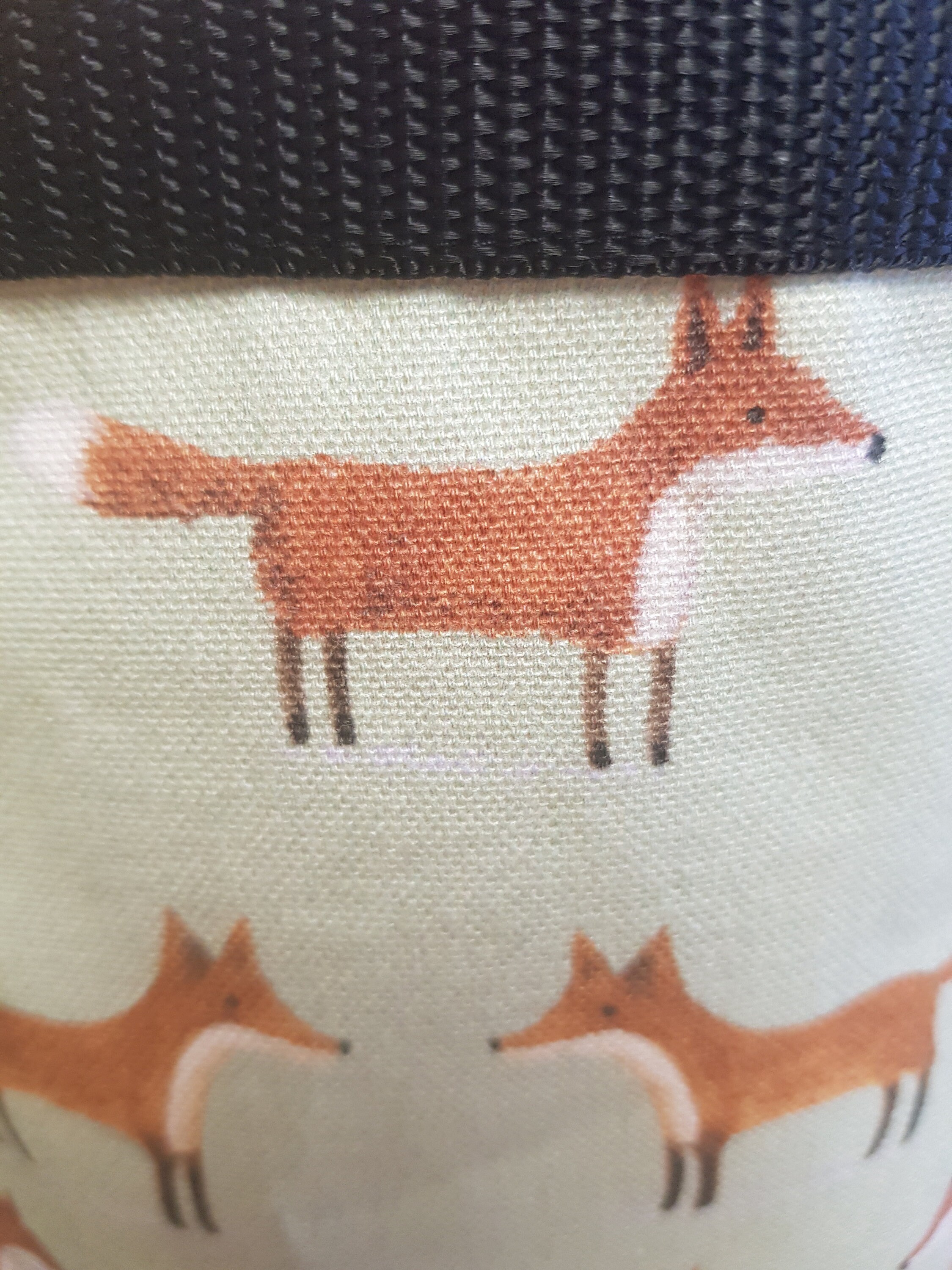 FOX Lunch Bag/wet Bag Variable With Handle, Food Safe, Foxes, Picnic ...