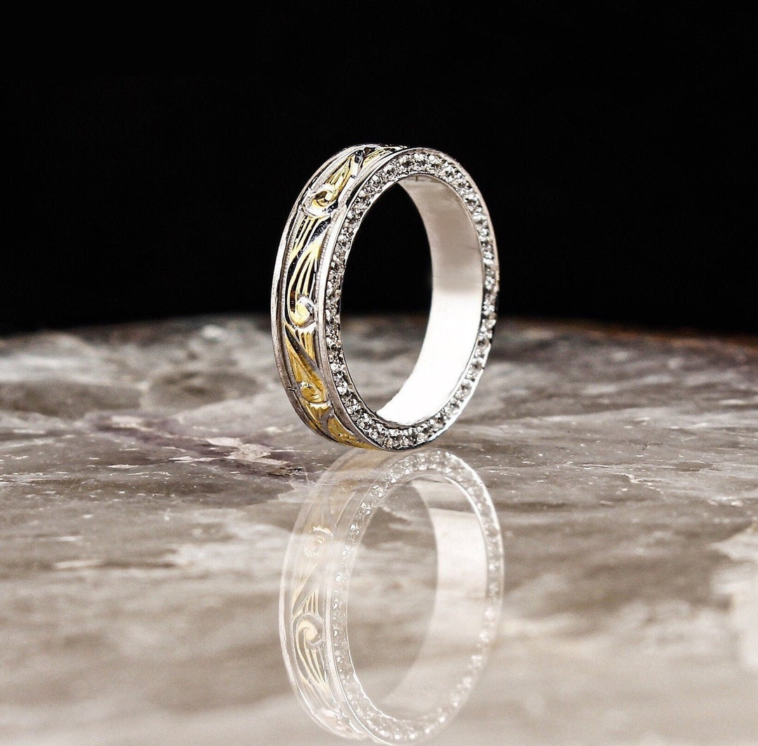Wedding Ring Silver Wedding Ring Unisex Wedding Ring - Etsy